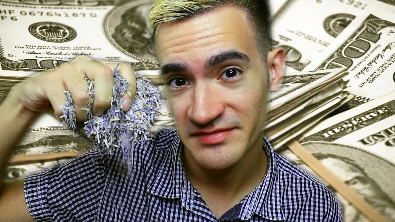 How Much Money is Shredded? ASMR Fed Shreds. Federal Dollar Bills ...