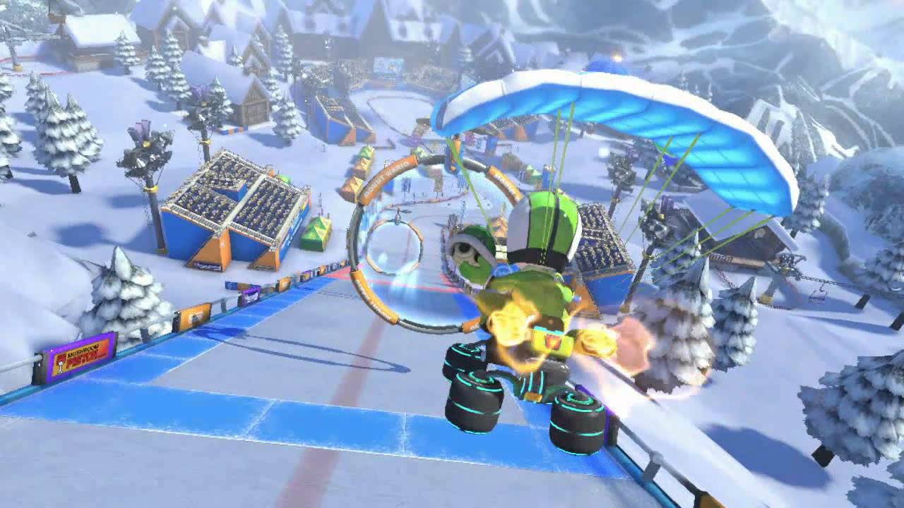 Wii U - Mario Kart 8 - Mount Wario - YouTube