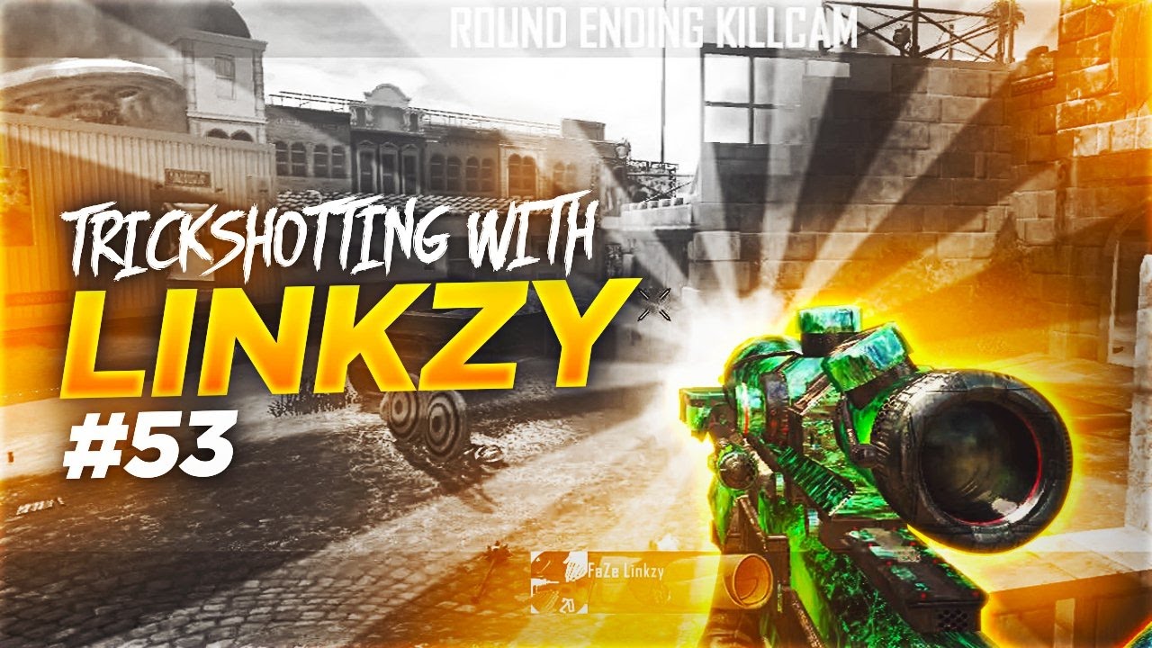 TRICKSHOTTING WITH LINKZY RETURNS!!! - 2 SHOTS 1 GAME! #53 - YouTube