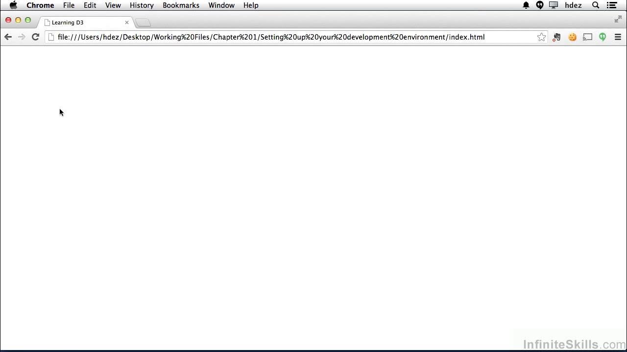 Visualizing Data with D3.js Tutorial | Setting Up Your Development ...