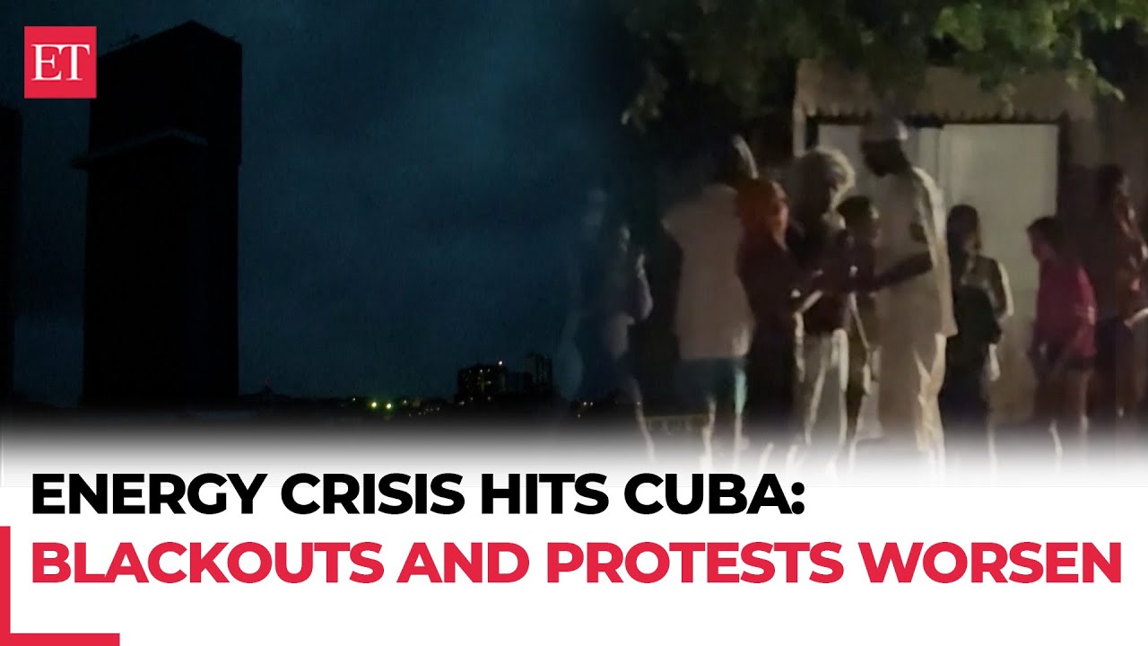 Cuba power outage: Blackouts, protests & Hurricane Oscar deepens crisis ...