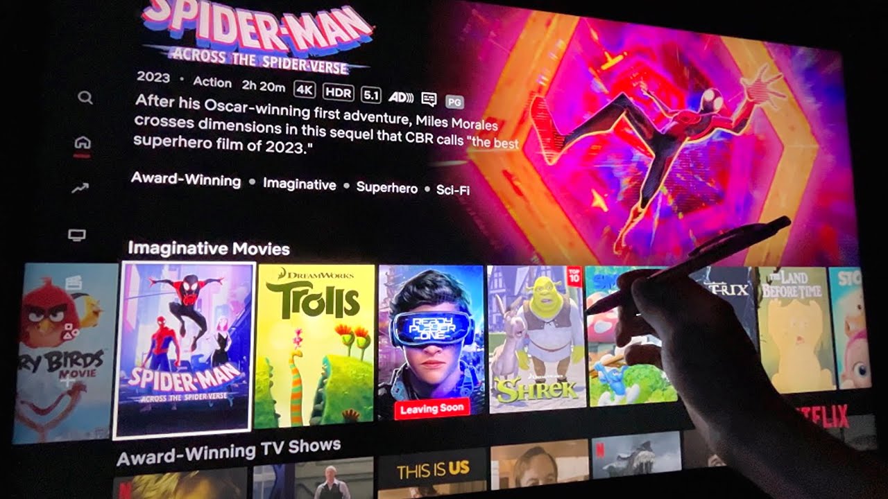 ASMR | Scrolling Through Netflix 🎥💤 (movie whisper ramble) - YouTube