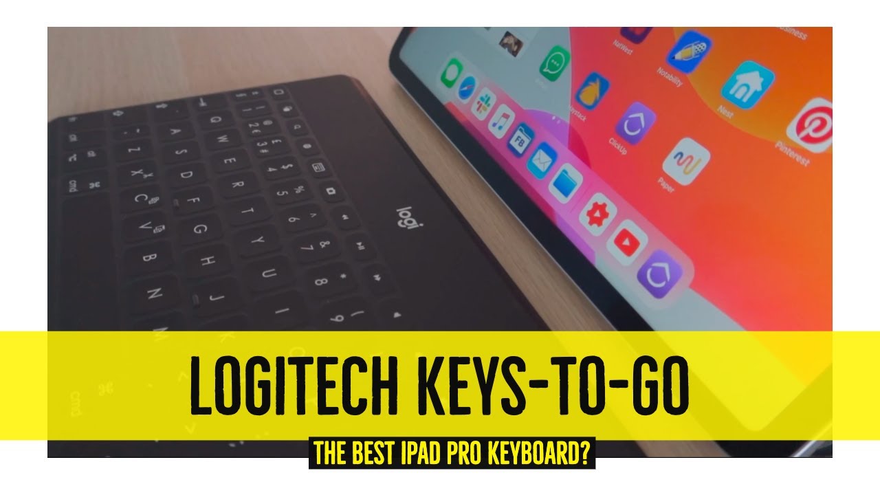 Logitech Keys to Go Review. Best keyboard for the iPad Pro? - YouTube