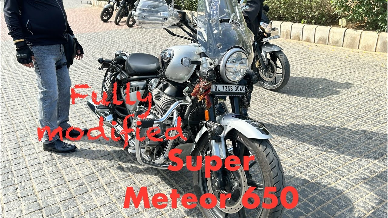 Fully modified Super Meteor 650 | @BULLETSTUDIO - YouTube