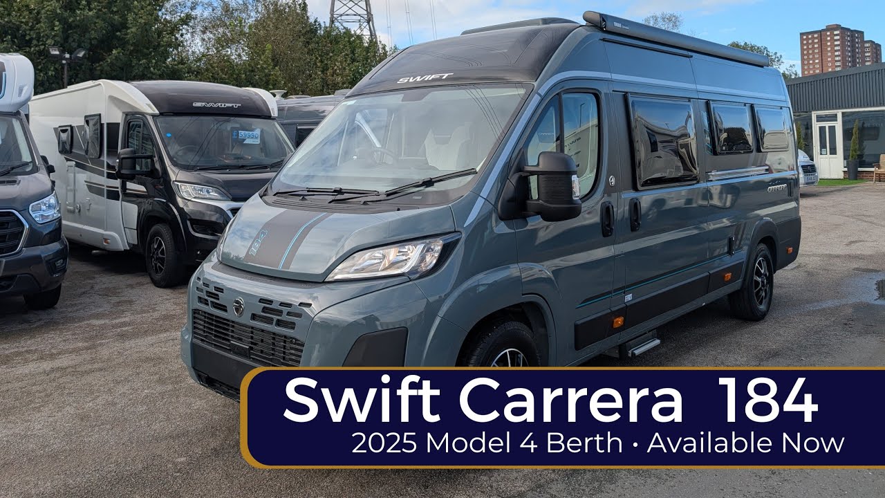 £76,990 Campervan - Brand New Swift Carrera 184 2025 Model - YouTube