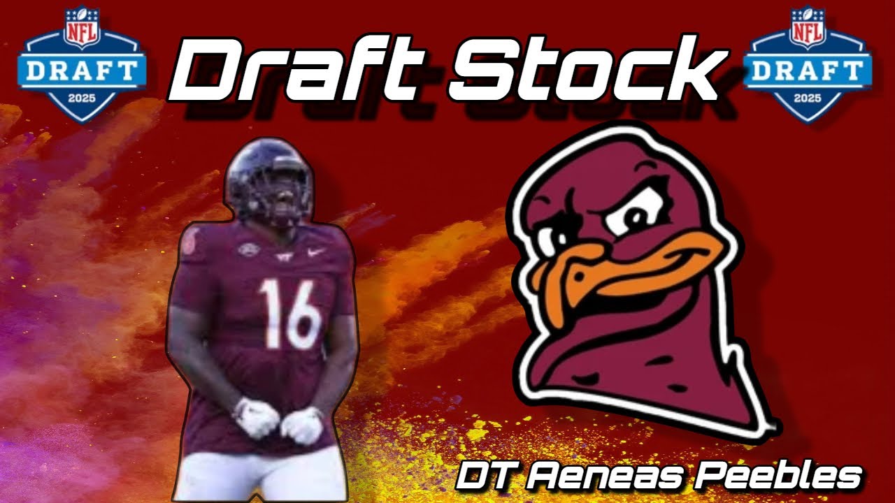 Aeneas Peebles Is A UNIT! - DT/Virginia Tech - YouTube