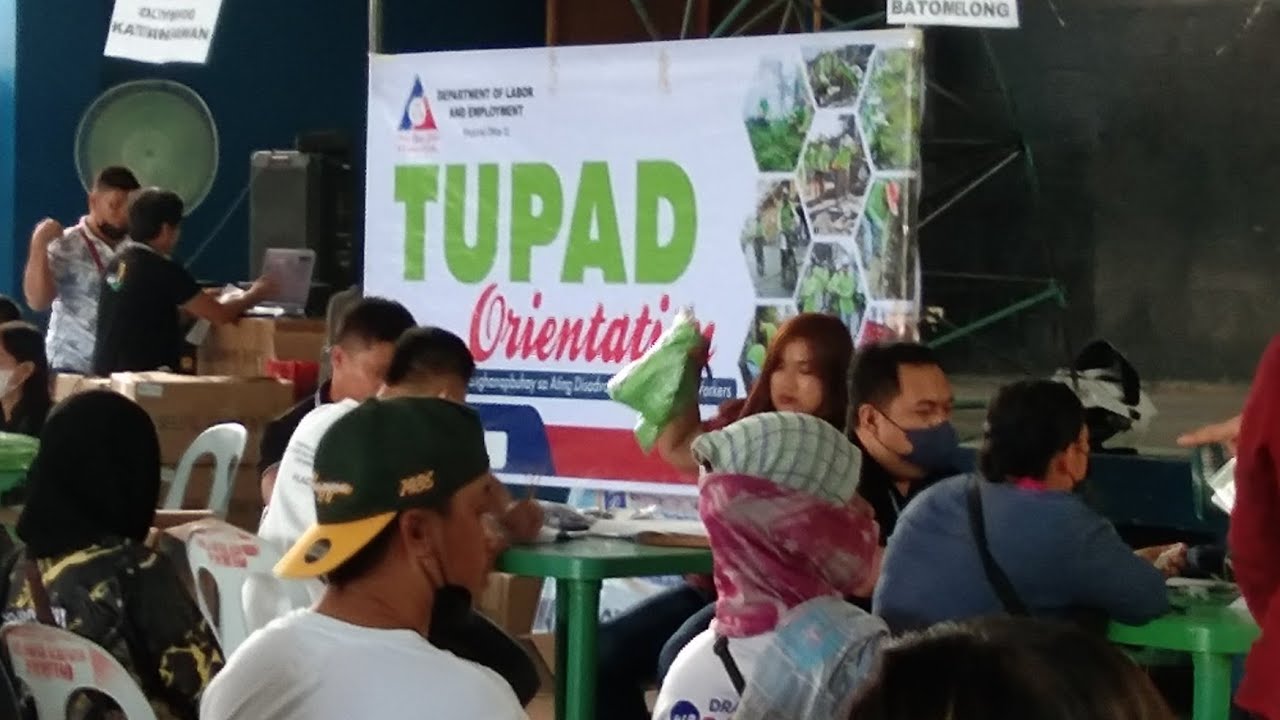 TUPAD ORIENTATION | TUPAD PROGRAM GENSAN | ATETREX77 - YouTube