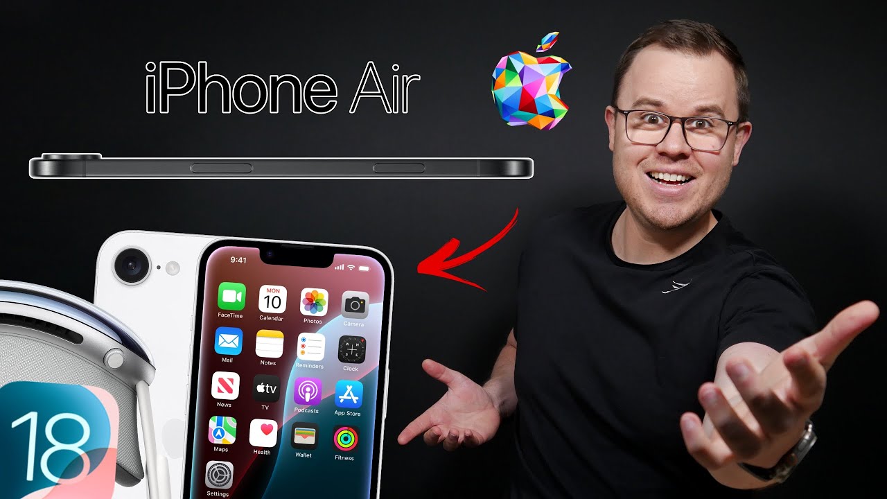 Apple iPhone SE 4 DATUM, iPhone „Air“ LEAK, günstige Vision, iOS 18.1 ...