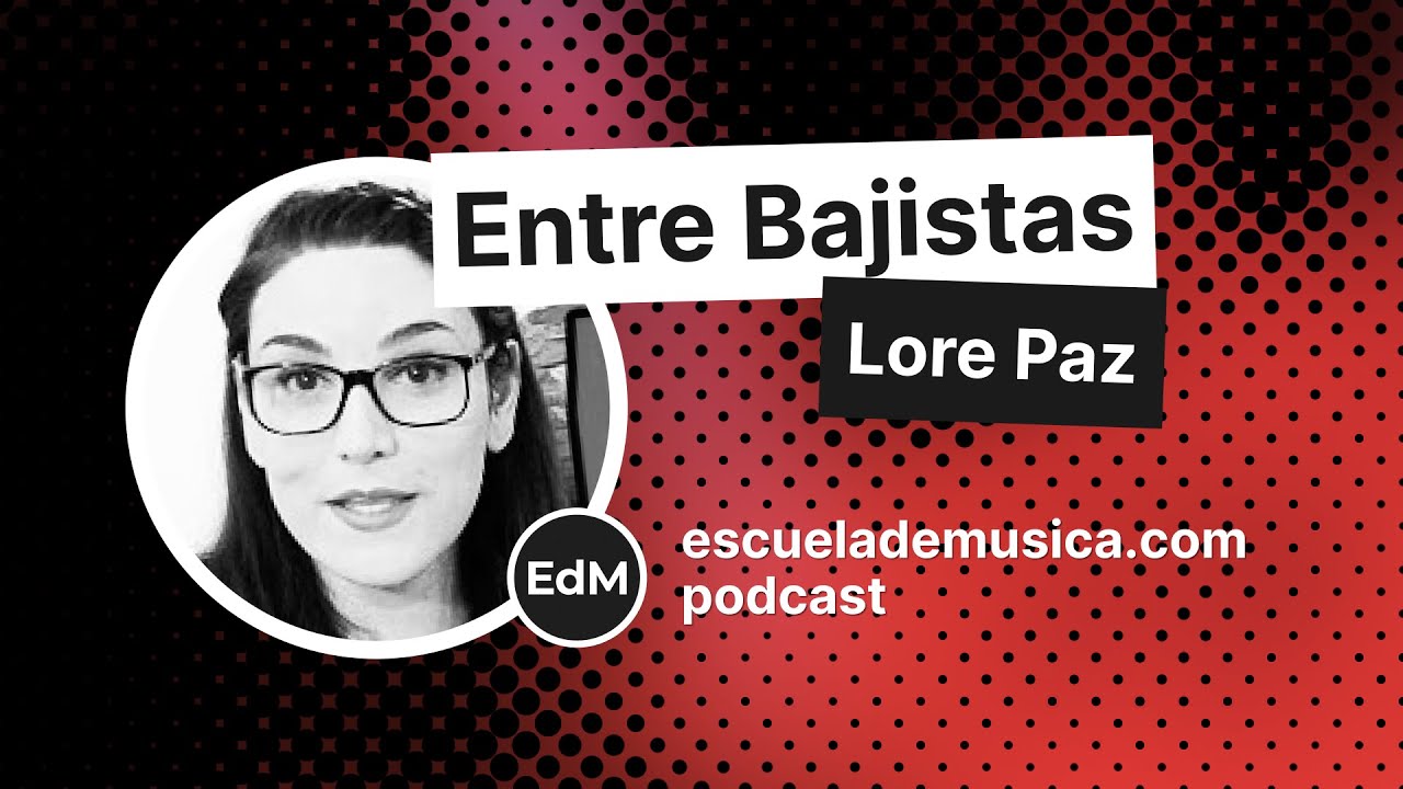 Entre Bajistas: Entrevista a Lore Paz con Miki Santamaria - YouTube