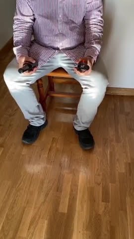 Ejercicio persona mayor robusta - YouTube