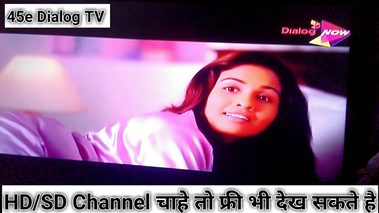 45E Dialog TV installation and Channel Scan - YouTube