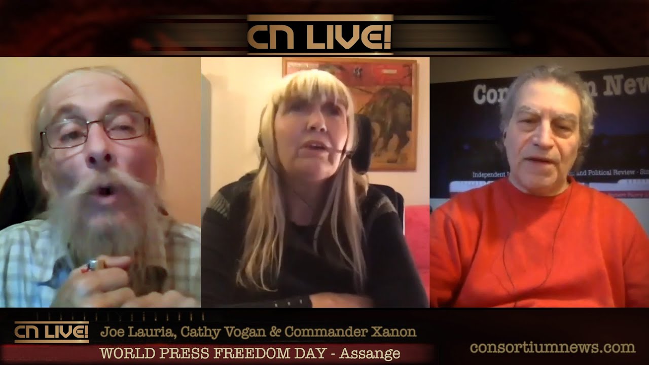 World Press Freedom Day: Joe Lauria, Cathy Vogan, Commander Xanon ...