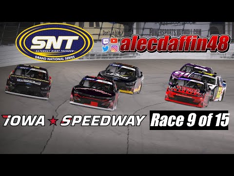 I just woke up, what did I miss? - Saturday Night Thunder @ Iowa - Race ...