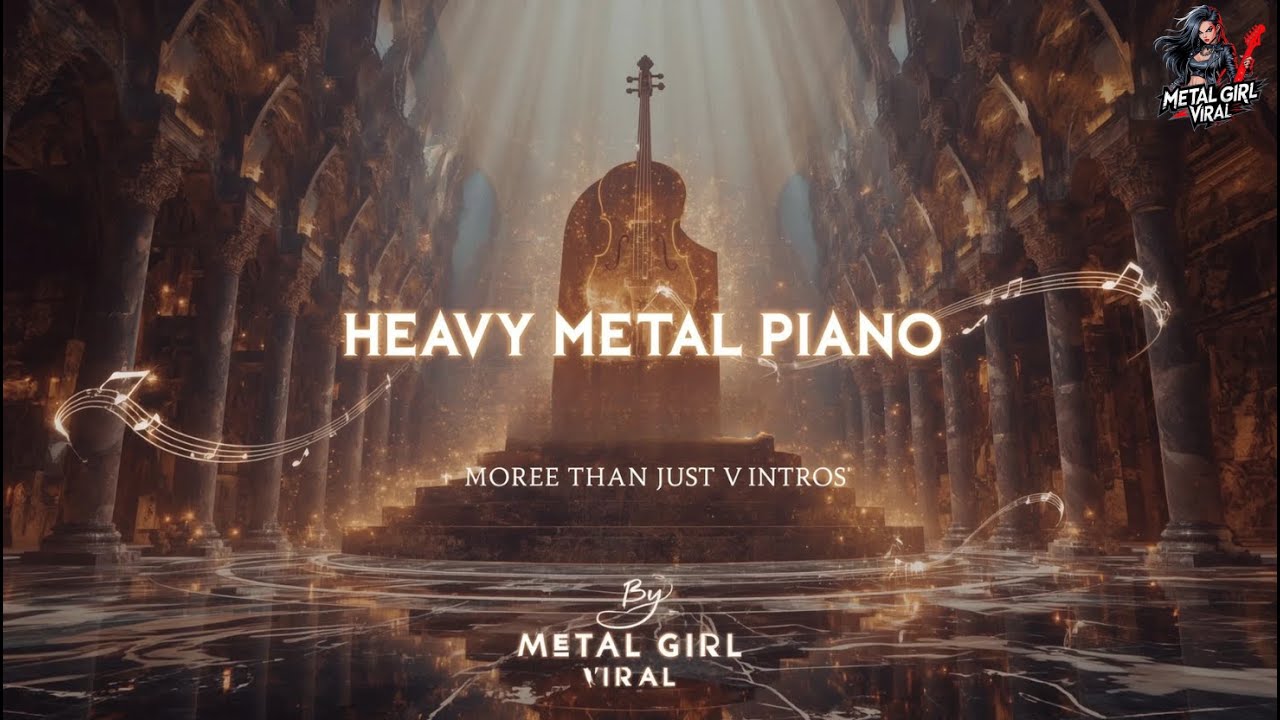 🎹 Heavy Metal Piano + Violin: More Than Just Intros | Metal Girl Viral ...