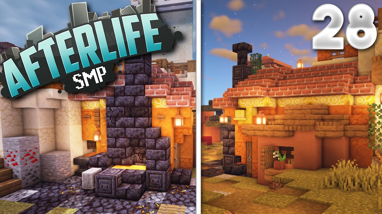 "ROYAL BLACKSMITH!" Minecraft Survival Multiplayer 1.16 (AfterLife SMP ...