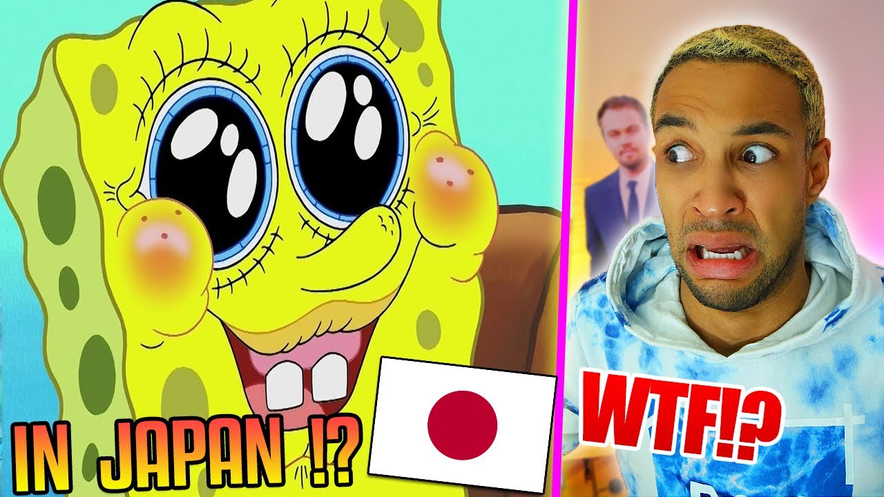 SO ist SPONGEBOB in JAPAN!? 😱😂 (FREAKOUTS & FAILS) - YouTube
