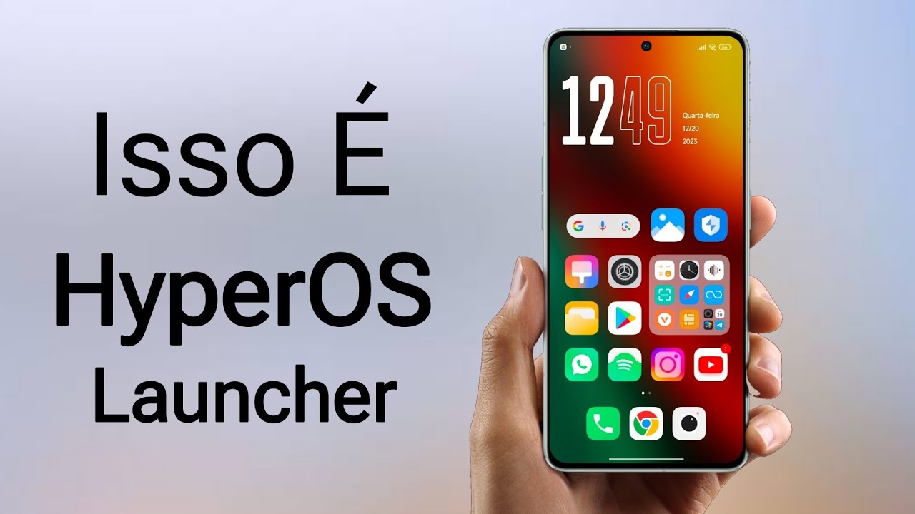 Isso é: HyperOS Launcher 🔥🔥🔥 - Rápida e Suave - Nova Atualização - Pode ...