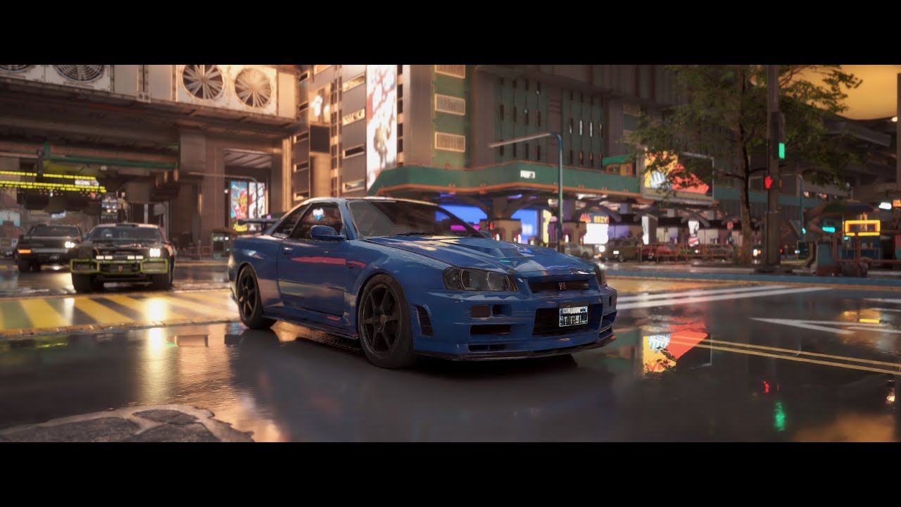 Cyberpunk 2077 2.1 Nissan Skyline R34 + E3VR 2.83 Beta + More, Path ...
