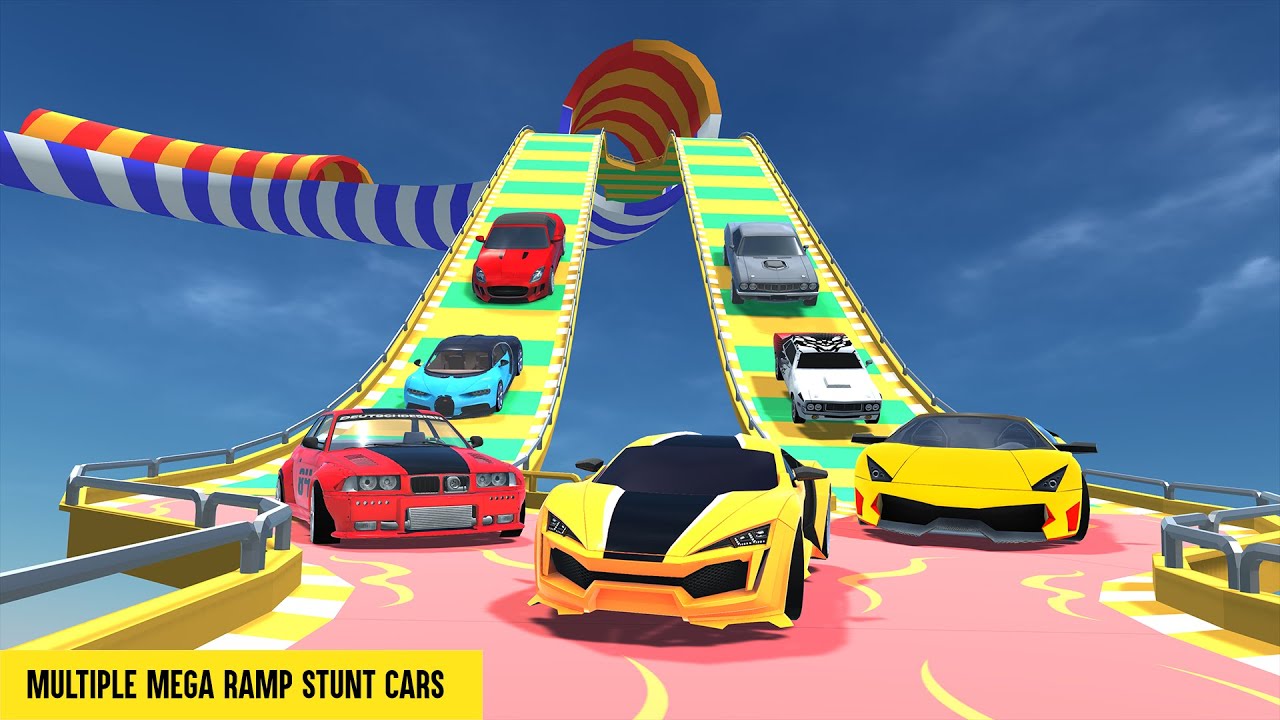 Car Gadi Wala Mega Ramps Games - Cool new car stunt games! | Top 10 ...