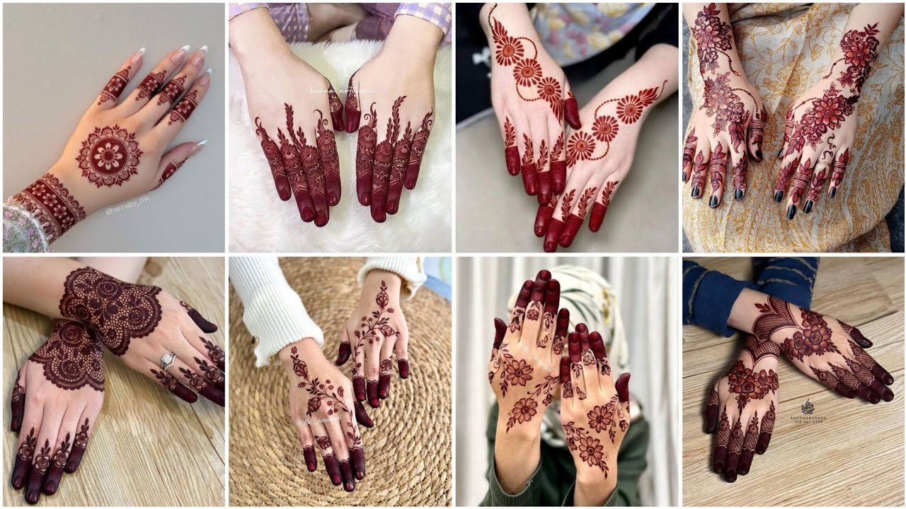Simple Mehndi Design/Back Hand Mehndi Design/Arabic Mehndi Design ...