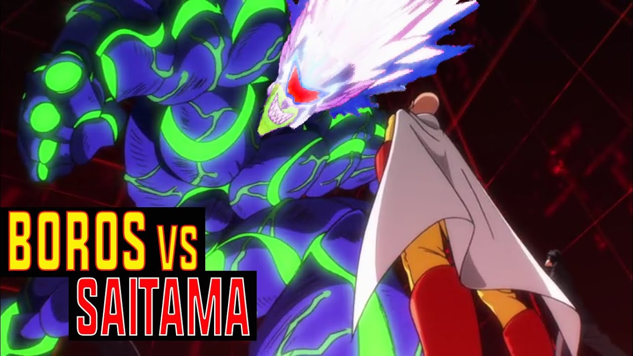 Saitama Vs Boros Mixed Fight Scenes - You Don't Know | Numb Encore [One ...