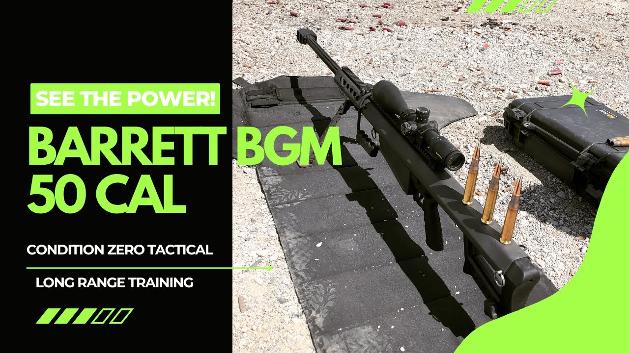 The Ultimate Long-Range Power – Barrett .50 BMG in Action - YouTube