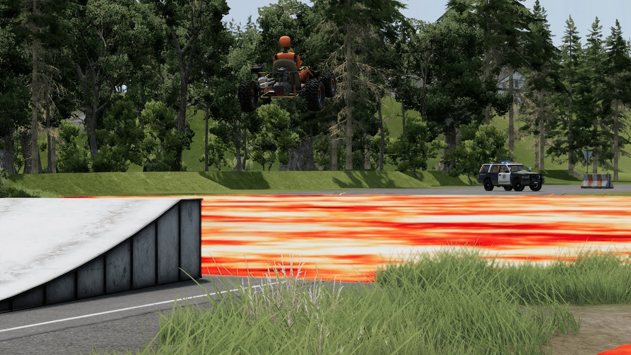 Cars vs Lava #5 - Top BeamNG.Drive - YouTube