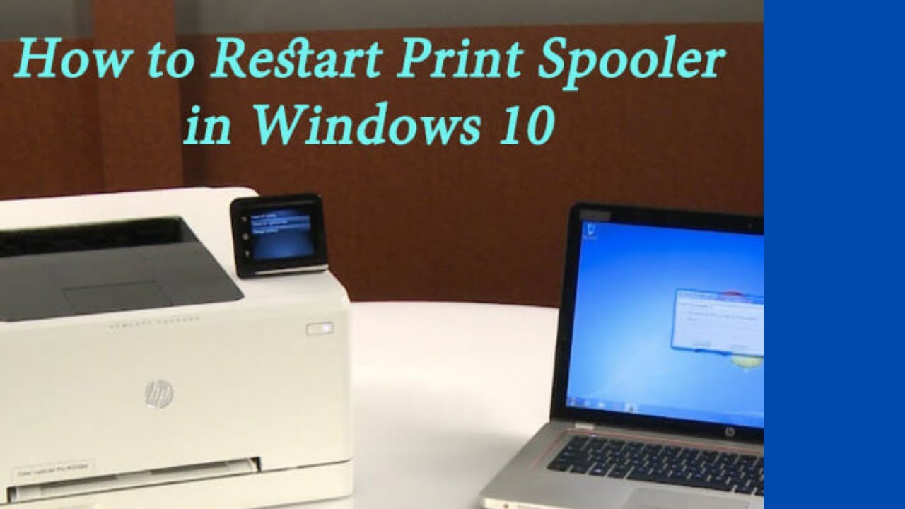 FIX Your Printer in SECONDS by Restarting Print Spooler in Windows 10 ...