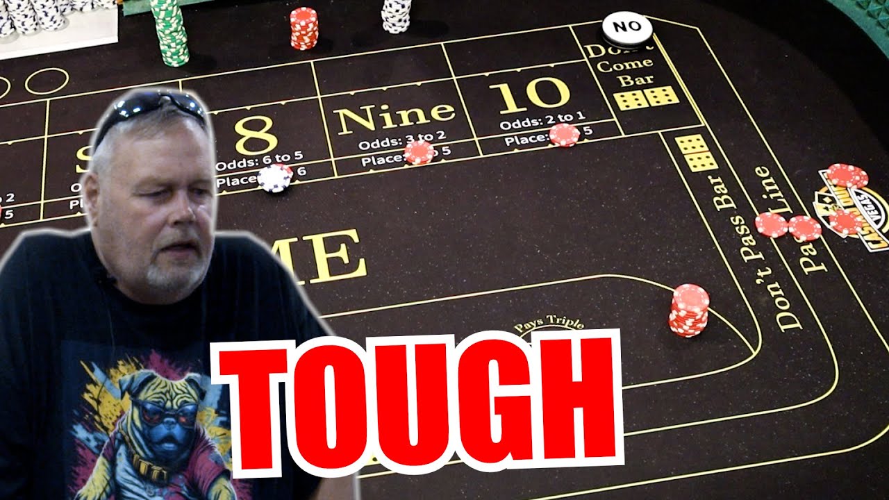 🔥TOUGH🔥 30 Roll Craps Challenge - WIN BIG or BUST #342 - YouTube