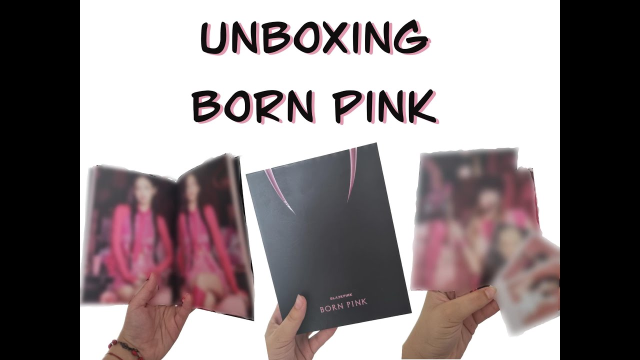 Unboxing Born Pink alba - YouTube