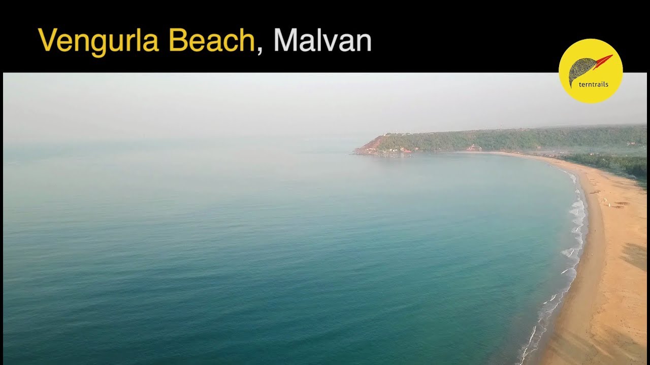Drone Shot of Vengurla Beach | Malvan | Unexplored Beaches of India ...
