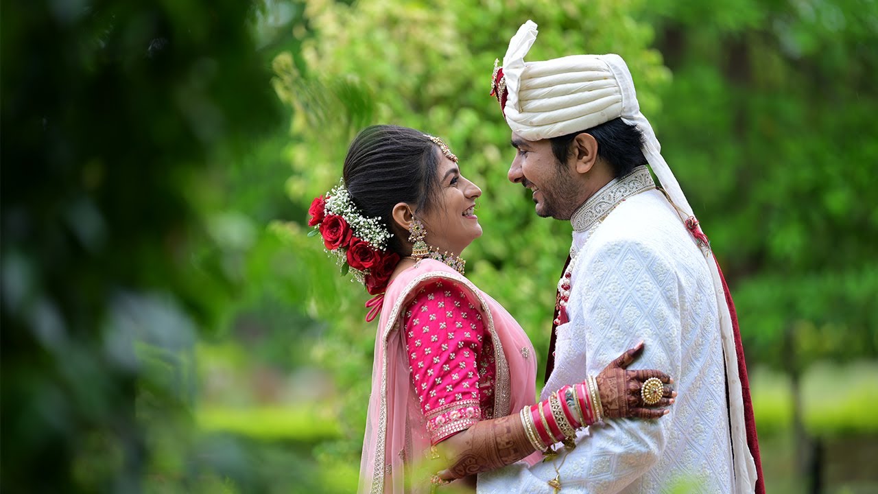 Cinematic Wedding Highlight | Dimple Couple | Arjun & Rajvi | Bharat ...