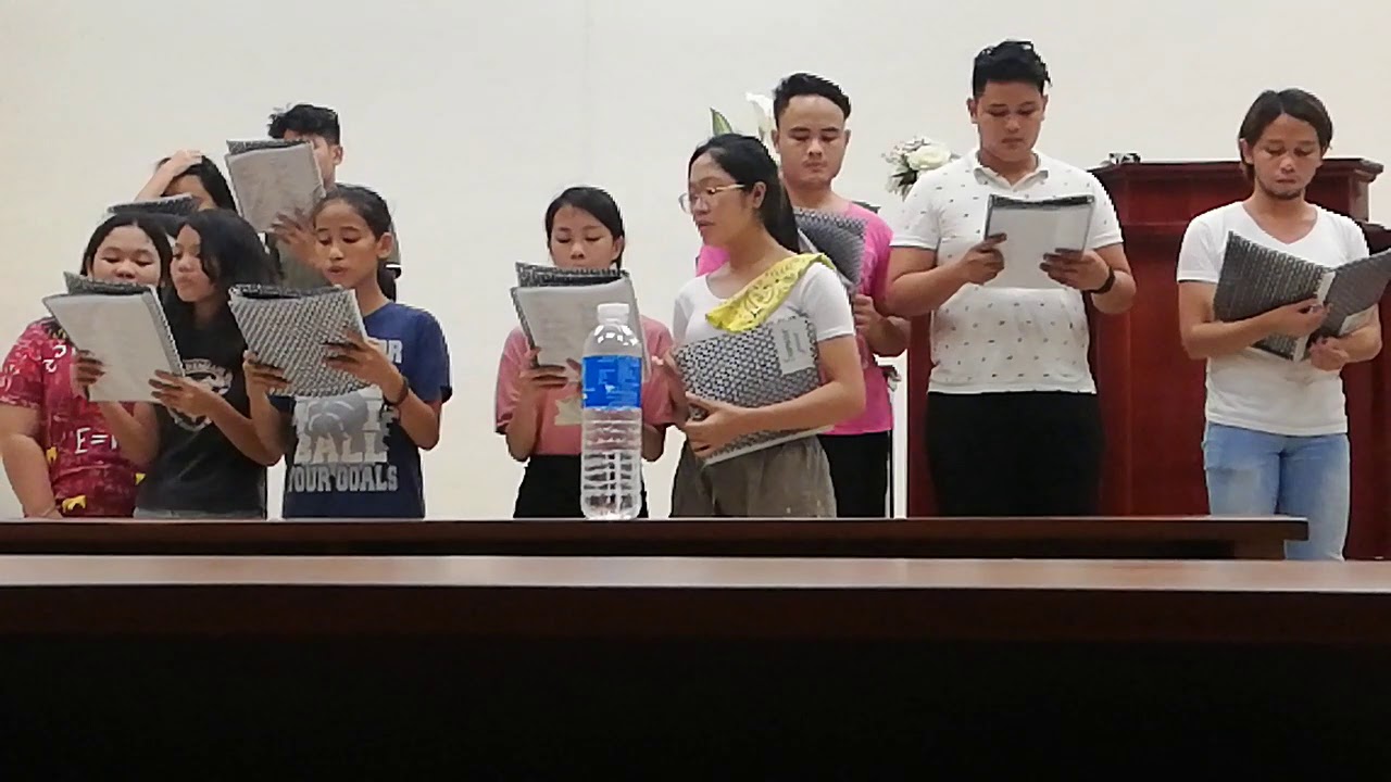 Choir True Jesus Church Manila Rehearsing Hymn # 1 - 6.10.2019 - YouTube