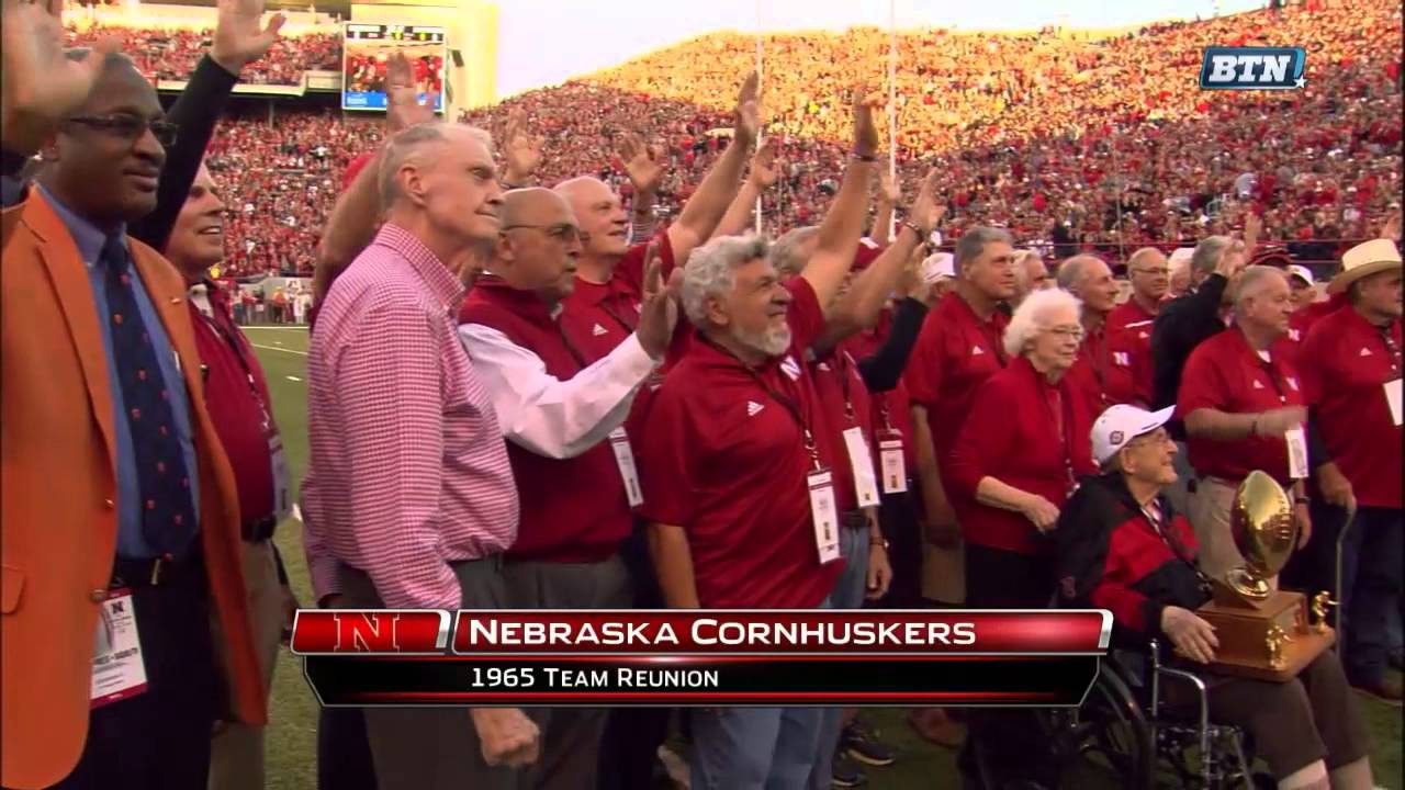 Nebraska 1965 Football Team Reunion - YouTube