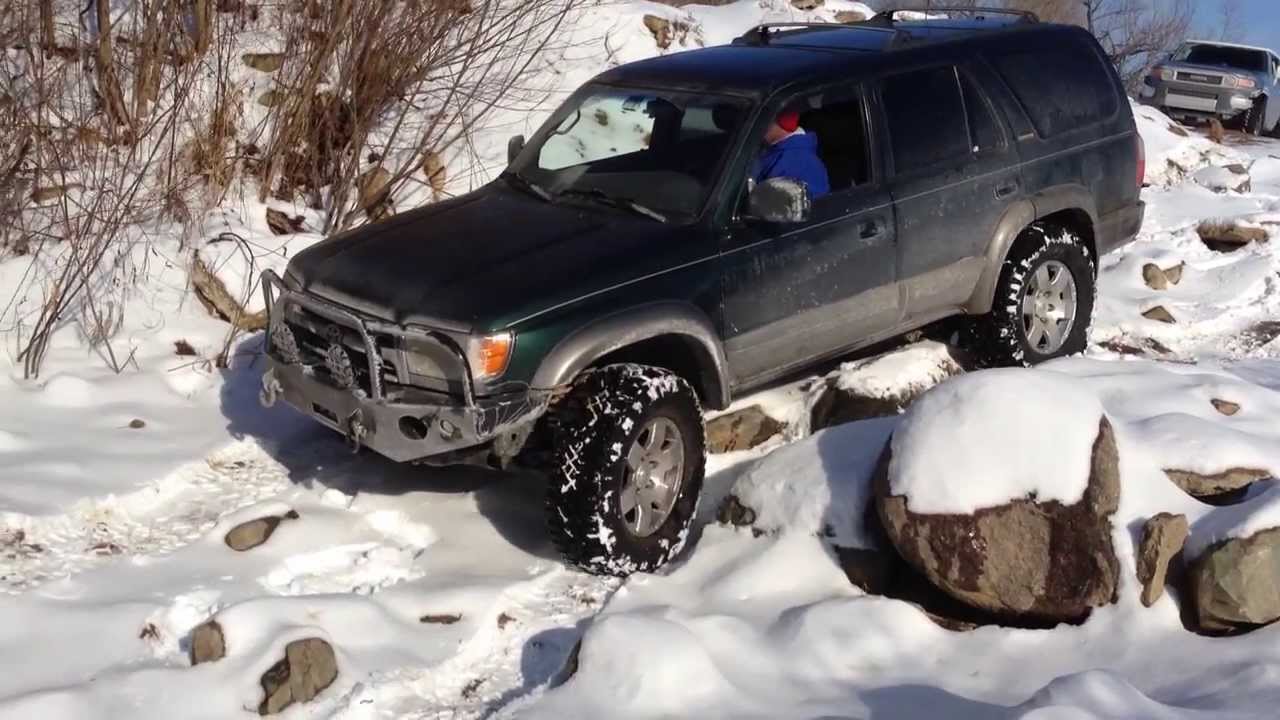 4Runner - Snow - Rocks - YouTube