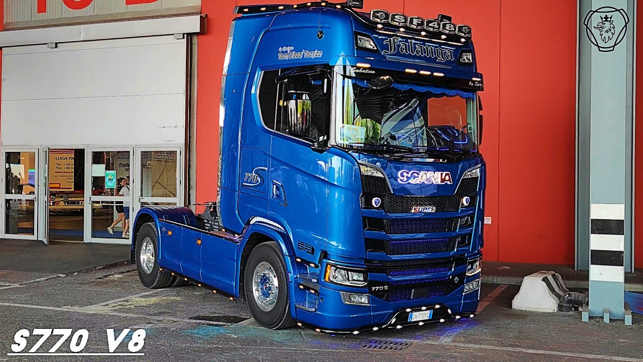 4k - Scania S770 HP V8 Power - Exterior Design (Falanga Team) - YouTube