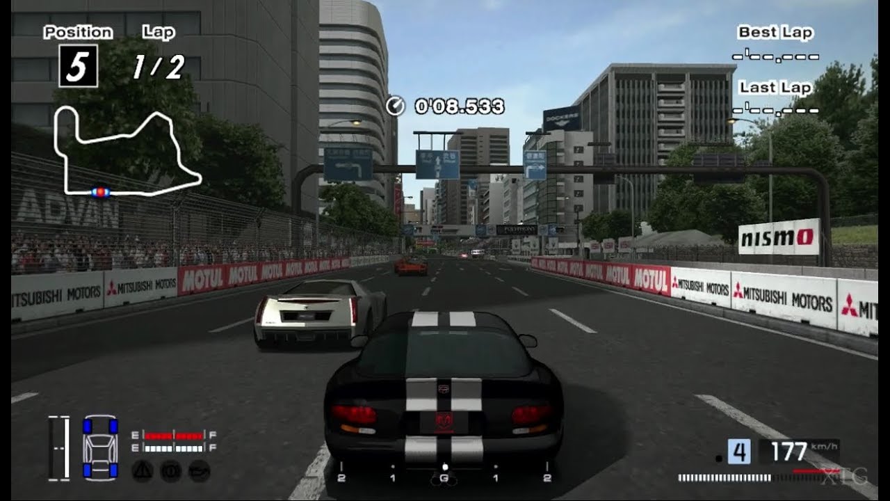 [#1075] Gran Turismo 4 - Dodge Viper GTS '99 Hybrid (B-spec) PS2 ...