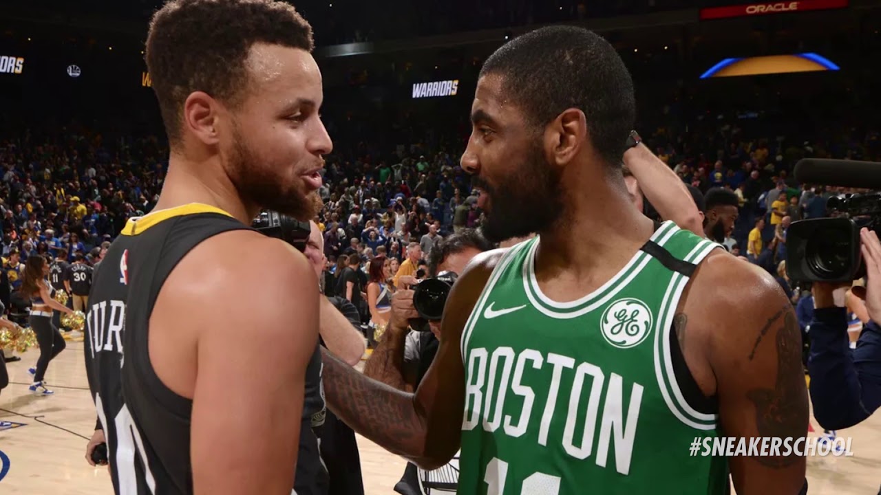 After Epic 49 Point Game, Steph Curry Talks Kyrie Irving and Sneakers ...