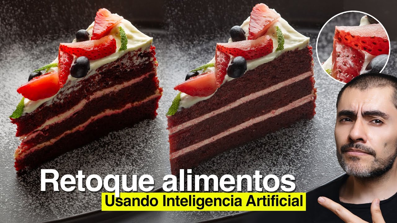 Retoque alimentos usando Inteligencia Artificial: Fácil, rápido y ...