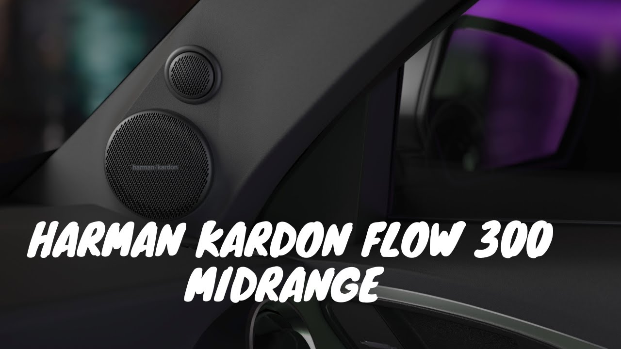 HARMAN KARDON FLOW 300S MIDRANGE SPEAKER - YouTube