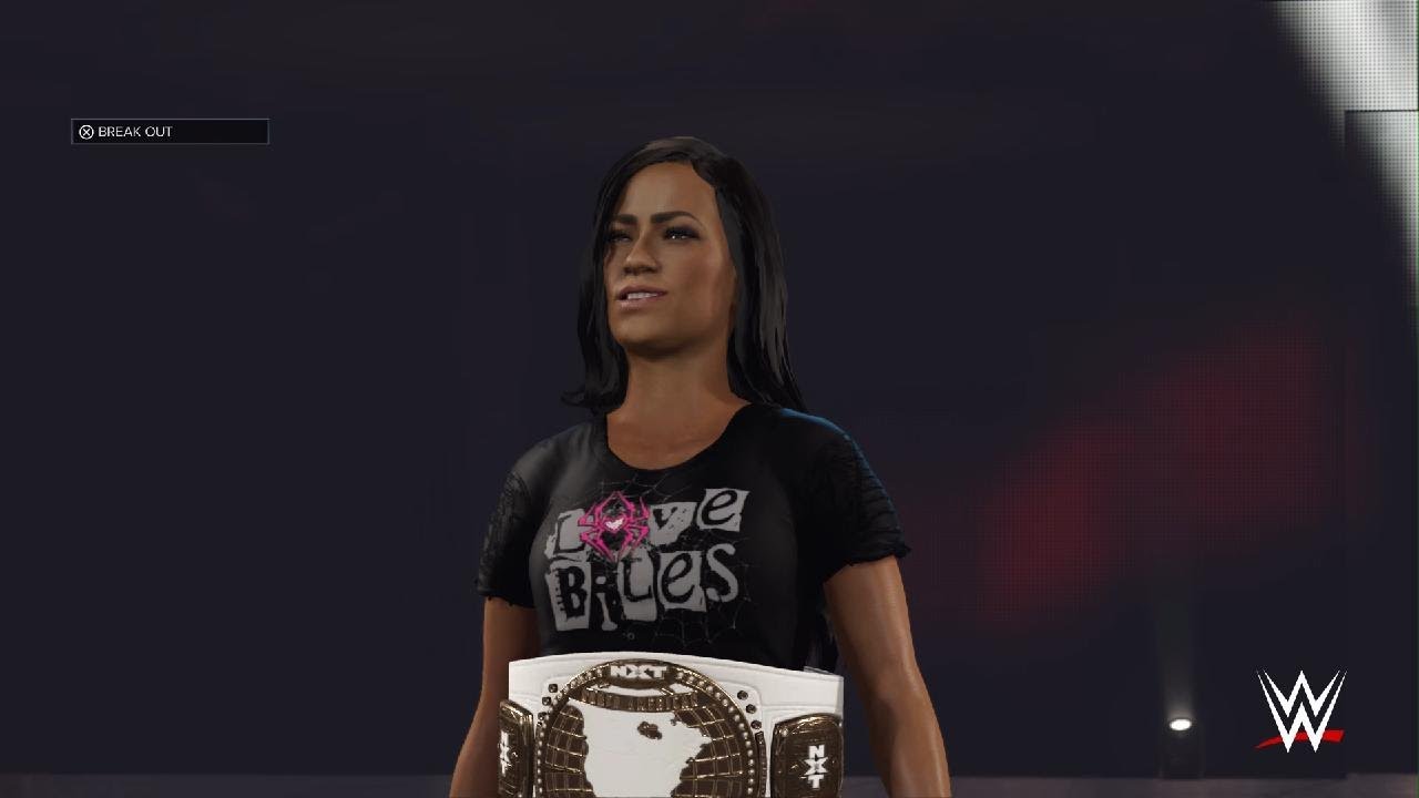 Trish Stratus vs AJ Lee-- NXT north American women championship - YouTube