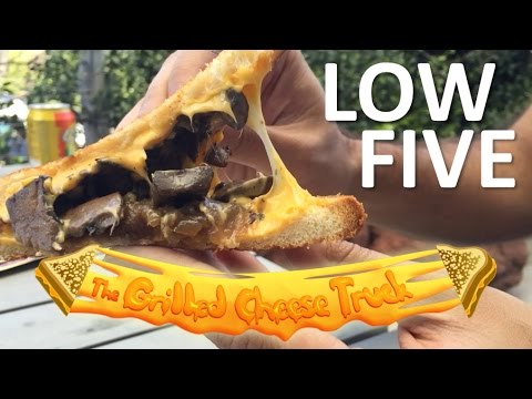 Grilled Cheese Challenge: $5 Or Less | Low Five - YouTube