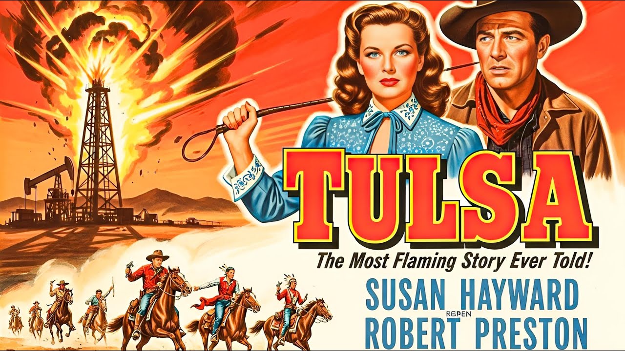 Tulsa 1949 | Película Del Oeste Con Robert Preston Y Susan Hayward - YouTube