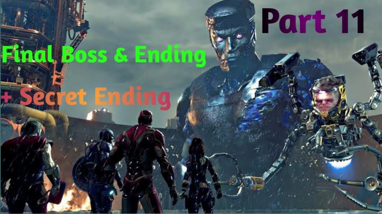 MARVEL'S AVENGERS ENDING & FINAL BOSS - Walkthrough Gameplay Part 11 ...