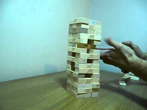 Acrylic Jenga Pistol - YouTube
