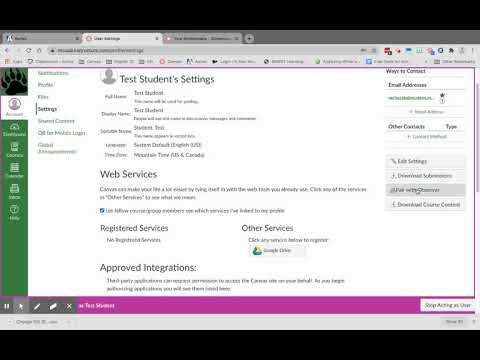 How Students Generate a Pairing Code on Canvas - YouTube