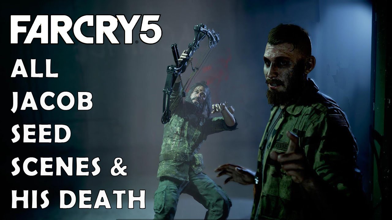 All Jacob Seed Scenes & His Death - Far Cry 5 Cutscenes & Gameplay ...