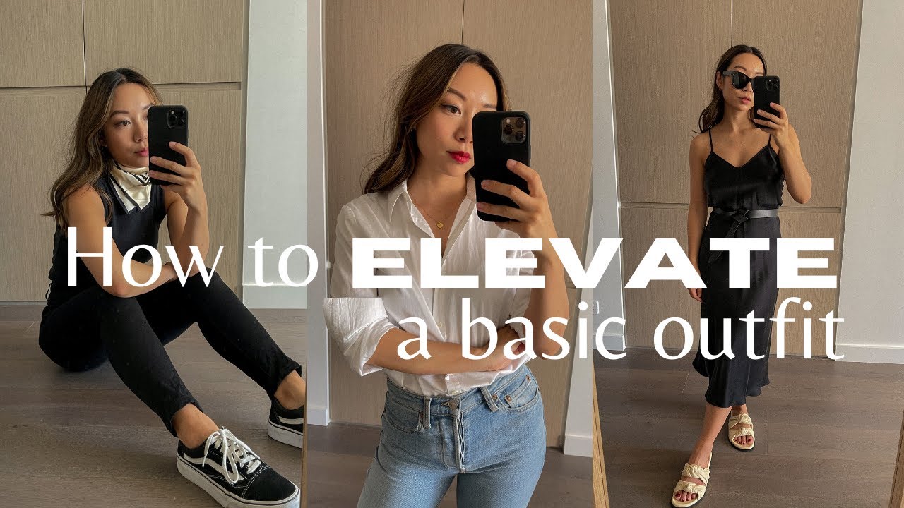 HOW TO ACCESSORISE A BASIC OUTFIT | 6 effortless tips and tricks with ...