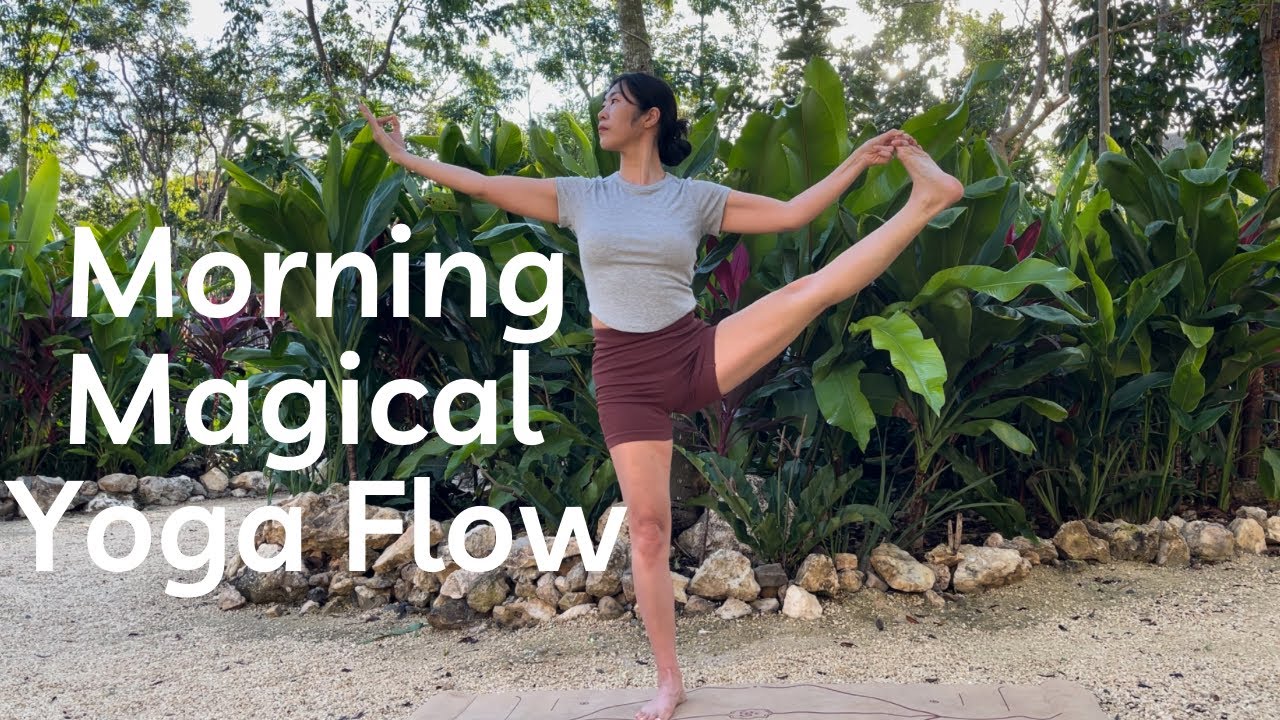 20 Minutes Morning Yoga Flow | Balance Body & Mind Magical Yoga - YouTube