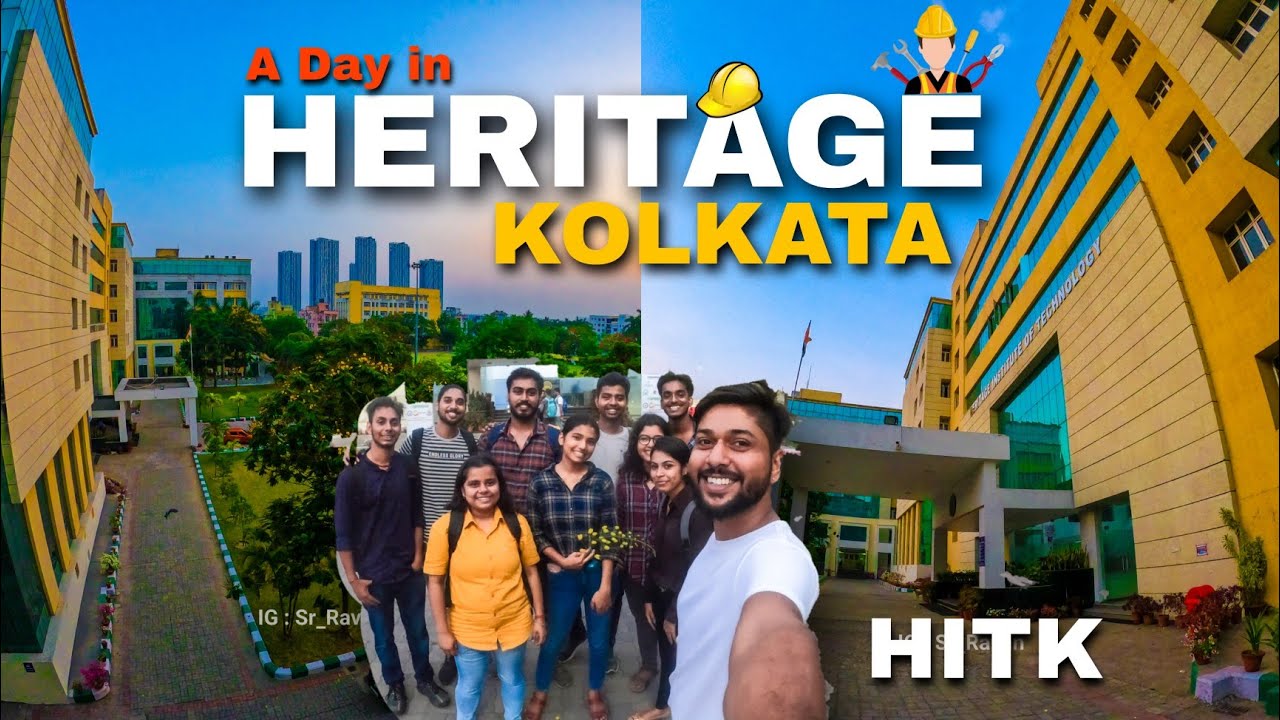 Heritage Institute of Technology Kolkata | Campus tour | Wbjee college ...